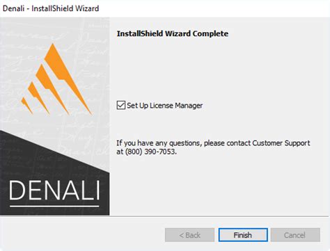 Completing The Installshield Wizard