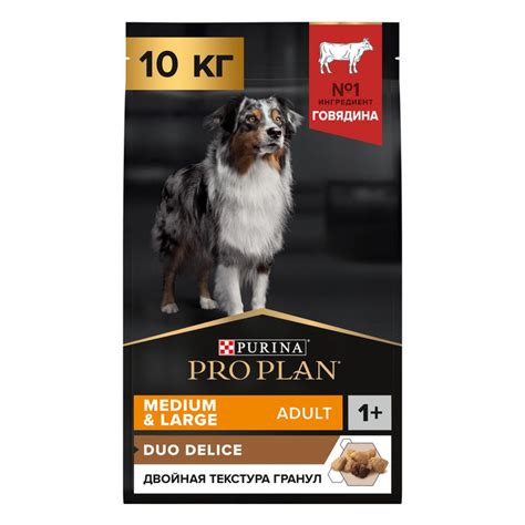 Сухой корм Purina ProPlan Duo Delice для взрослых собак крупных и ...