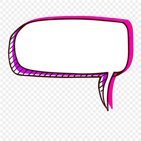 Bubble Dialog Box Bubble Dialog Box Pink PNG And Vector With Transparent Background For Free