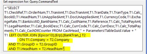 Epicor 10 1 Adding New Table In SSRS Report 6 By Dhaniahzulkifly Software Spiceworks