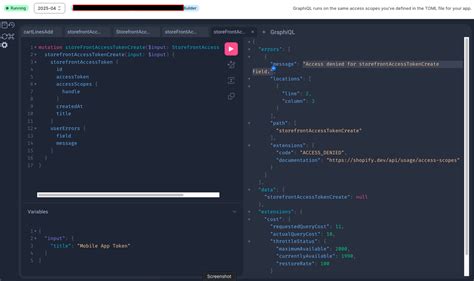 What Permission Is Required To Use Storefrontaccesstokencreate Mutation