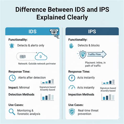 Difference Between Ids And Ips Explained Clearly
