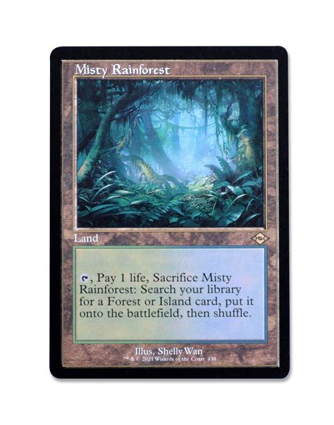 Misty Rainforest Retro Frame Regular From Modern Horizons 2 Mh2 Mtg