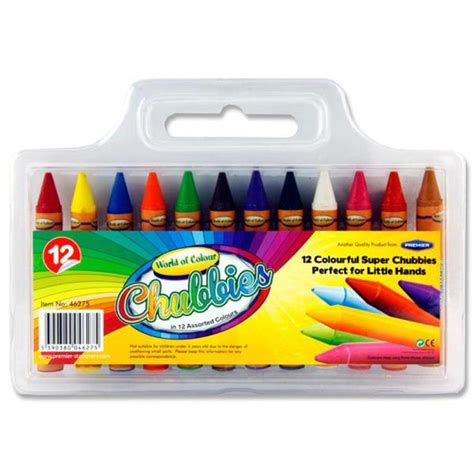 World Of Colour Jumbo Chubbies Crayons Pack Of 12 Buy Online At