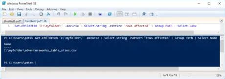 Counting Rows Within Csv Files Using Powershell Sql Dba Blog