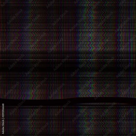 Seamless Techno Glitch RGB Monitor Noise High Quality Illustration Repeat Bad Data Pattern
