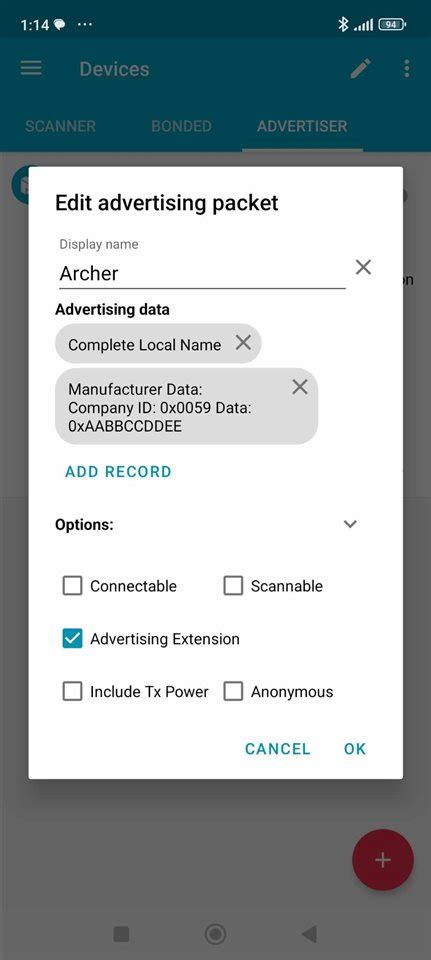 Bluetooth Observer Parse Advertising Manufacturing Data Nordic Qanda