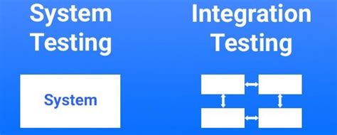 Differenza Tra System Testing E System Integration Testing