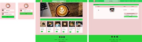 Desain Aplikasi Kopi Figma