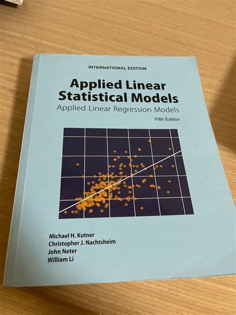 （含光碟）線性代數applied Linear Statistical Models：applied Linear Regression