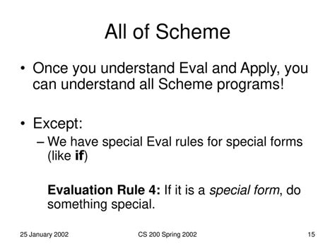 Lecture 4 Evaluation Rules Recursion Cs200 Computer Science Ppt