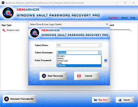 Windows Vault Password Recovery Pro Download Free 3001 Softpedia