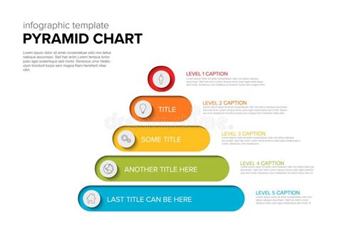 Schema Grafico A Piramide Infografica Vettoriale Con Icone Create Da
