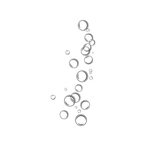 Premium Vector Natural Realistic Water Bubble Illustration Vector Design