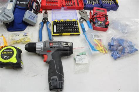Cen Tech Digital Multimeter Tempo Inductive Amplifier Milwaukee Drill