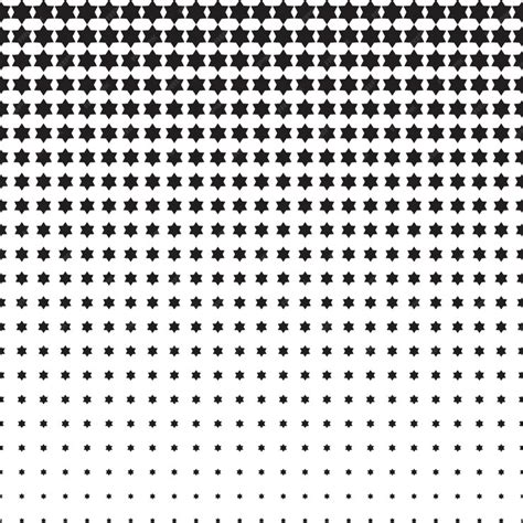 Premium Vector Stars Halftone Pattern