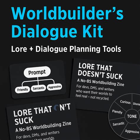 Devlog Worldbuilders Dialogue Kit Lore Dialogue And Npc Tools By Rottencone83 Builds