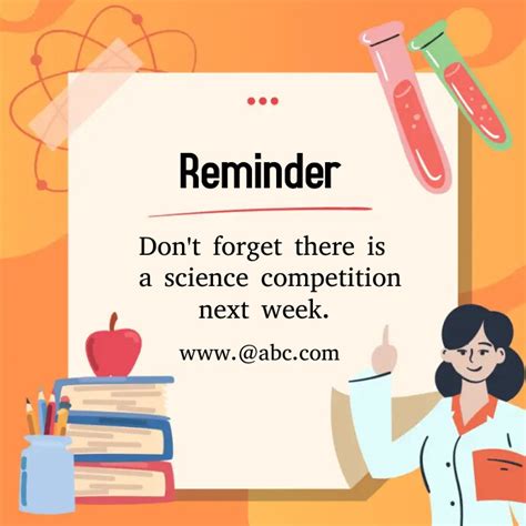 Reminder Templates Postermywall