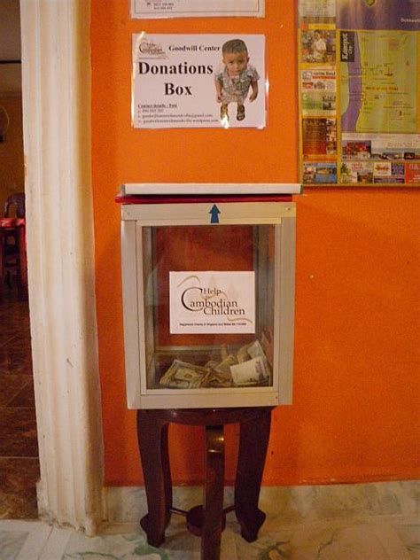 Donation Boxes The Goodwill Center Sihanoukville