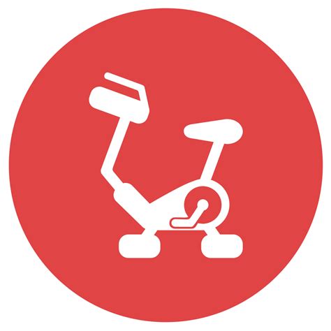 Gym Cycle Ergometer Exercise Bicycle Exercise Bike Fitness Training Icon Download On