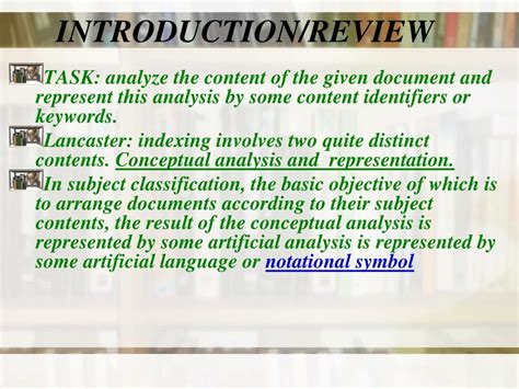 Ppt Subject Analysis And Representation Powerpoint Presentation Free