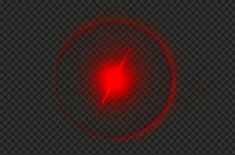 Red Luminous Circle Effect Png