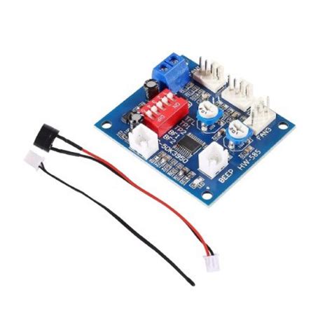 Dc12v Pwm Dc Fan Speed Controller Variable Speed Temperature Speed