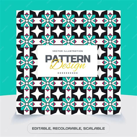 Premium Vector Geometric Pattern