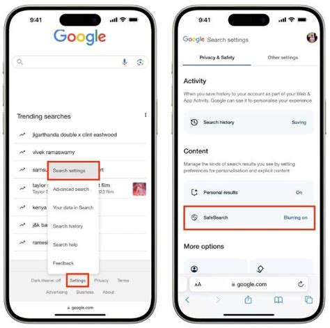 Guide To Turning On Or Off SafeSearch In Google And Chrome