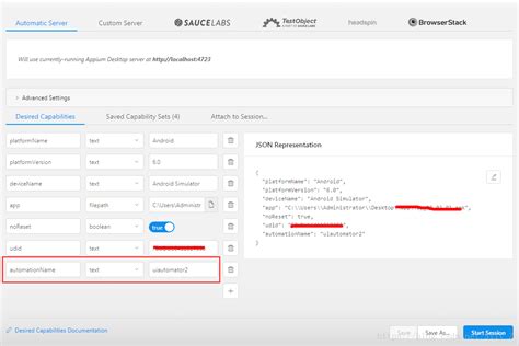 Appium Desktop 在使用过程中遇到的一些坑original Error Could Not Find A Driver For