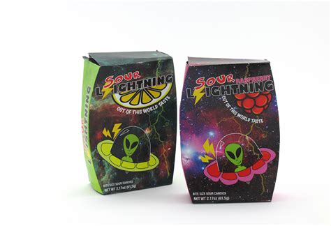 Sour Lightning Candy Package Design On Behance