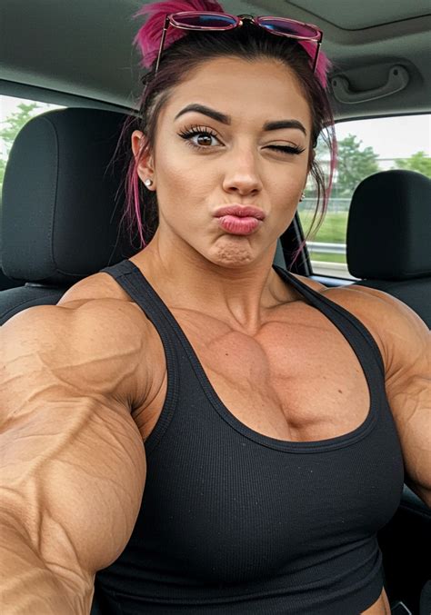 Muscle Girl Selfies 001 By Dr Robert420 On Deviantart