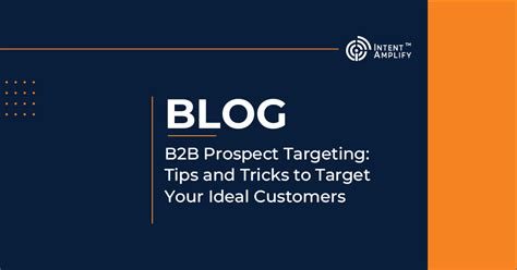 B2b Prospect Targeting Strategies To Reach Ideal Customers