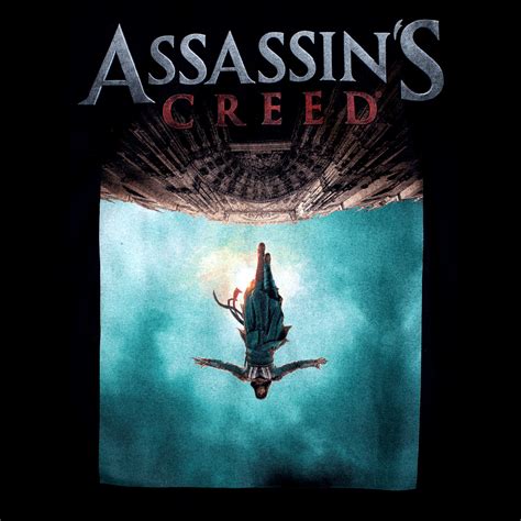 Assassins Creed Movie Poster T Shirt Black Assassins Creed Elbenwald