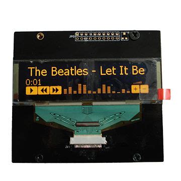 Buy Wholesale China Inch Oled Display Module With Dot Matrix And Amber Display Color