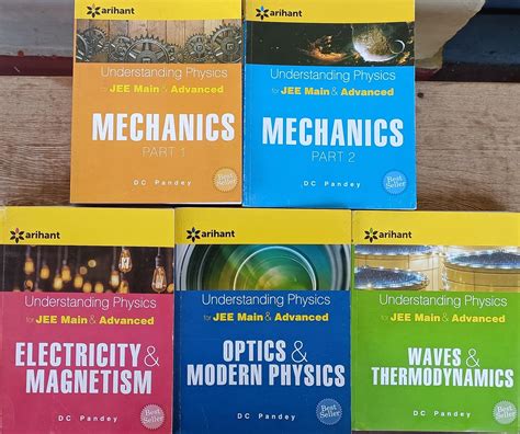 Understanding Physics By D C Pandey Set Of 5 Books Used Second