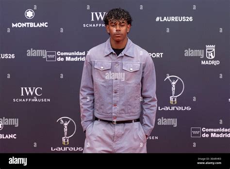 Lamine Yamal Attends The Laureus World Sports Awards Madrid 2026