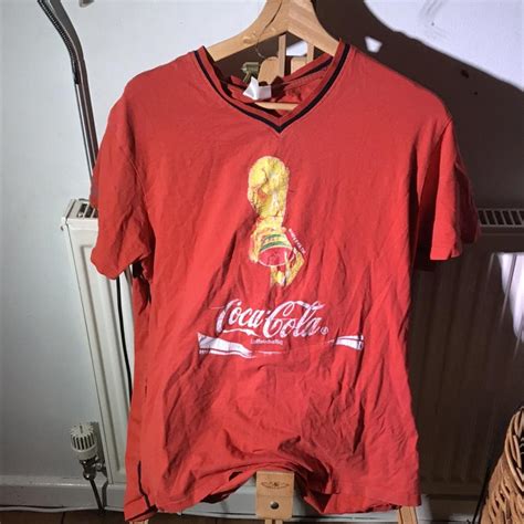Rare Vintage German Fifa Coca Cola 70s T Shirt 1974 Depop