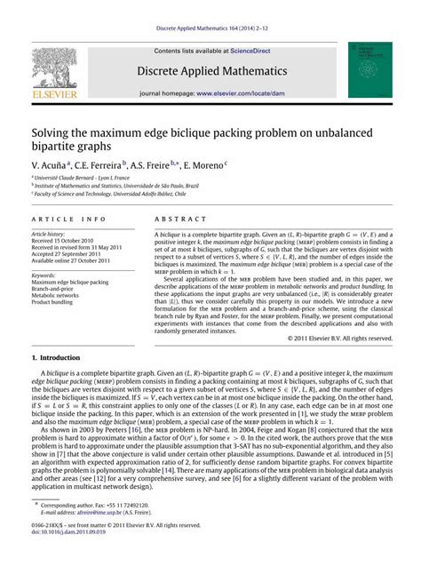 pdf solving the maximum edge biclique packing problem on unbalanced