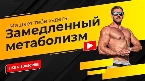 ЗАМЕДЛЕННЫЙ МЕТАБОЛИЗМ МЕШАЕТ ХУДЕТЬ? Что такое обмен веществ? - YouTube