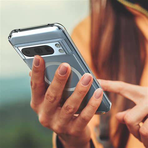 Google Pixel 8 Pro Clear MagSafe Case Encased