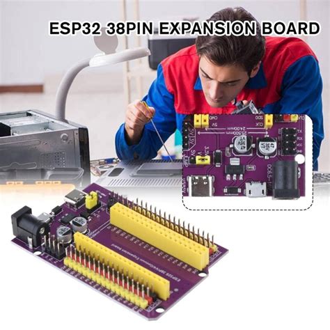Upgraded Esp32 38p Development Esp32 Devkitc 32 Esp Wroom 32 Expansion Board 38pins Typec Dual