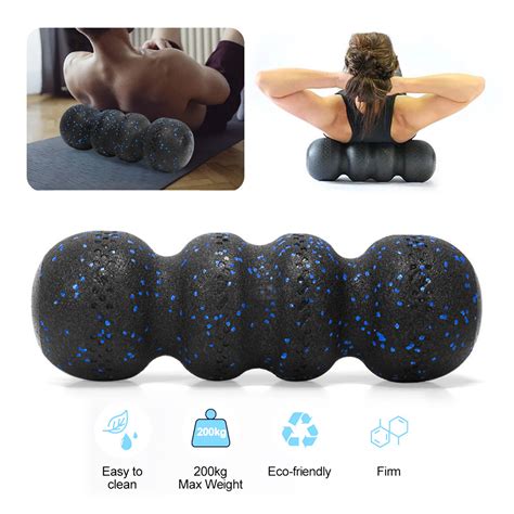 Jual Epp Foam Roller Peanut Balls Yoga Roller 45cm High Density Back