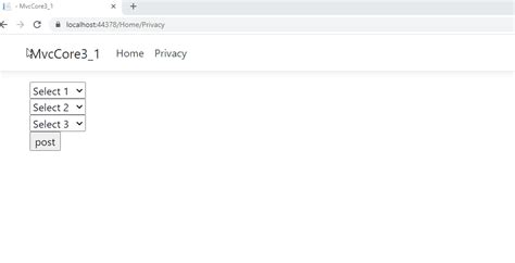 Javascript Populate A Datebase With The Selected Value Through A