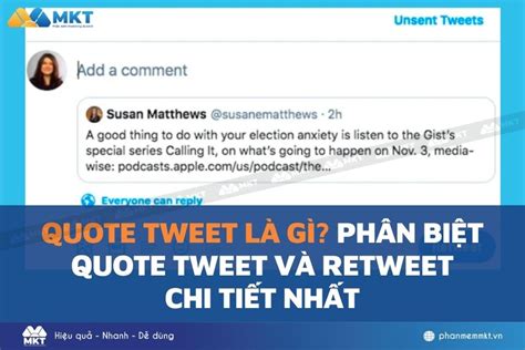 Quote Tweet Là Gì? Phân Biệt Quote Tweet, Retweet 2025