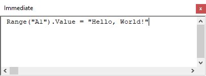 Vba Visual Basic Editor