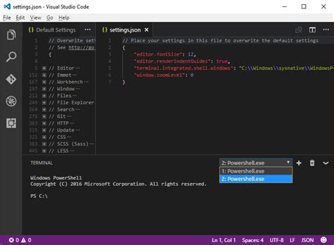 Using Powershell For Your Vs Code Integrated Terminal