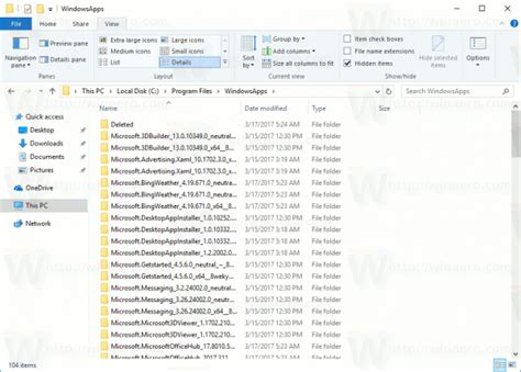 How To Open WindowsApps Folder In Windows 10