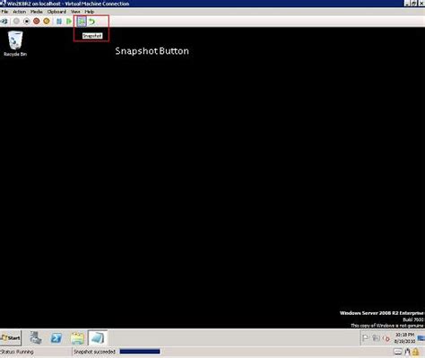 AD Shot Gyan How To Take SnapShot In Hyper V