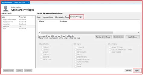 Create New User Using Mysql Workbench Dot Net Tutorials